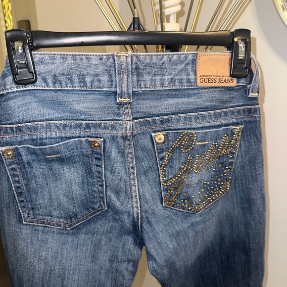 Guess | Jeans | Vintage Guess Bootcut Jeans With Bling | Poshmark